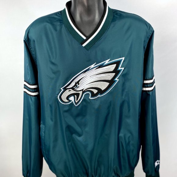 STARTER | Jackets & Coats | Philadelphia Eagles Nfl Starter Nylon Pull ...